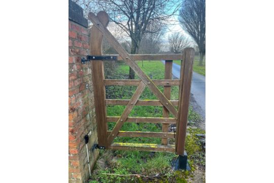 WOODEN GATE 13FT X 4FT