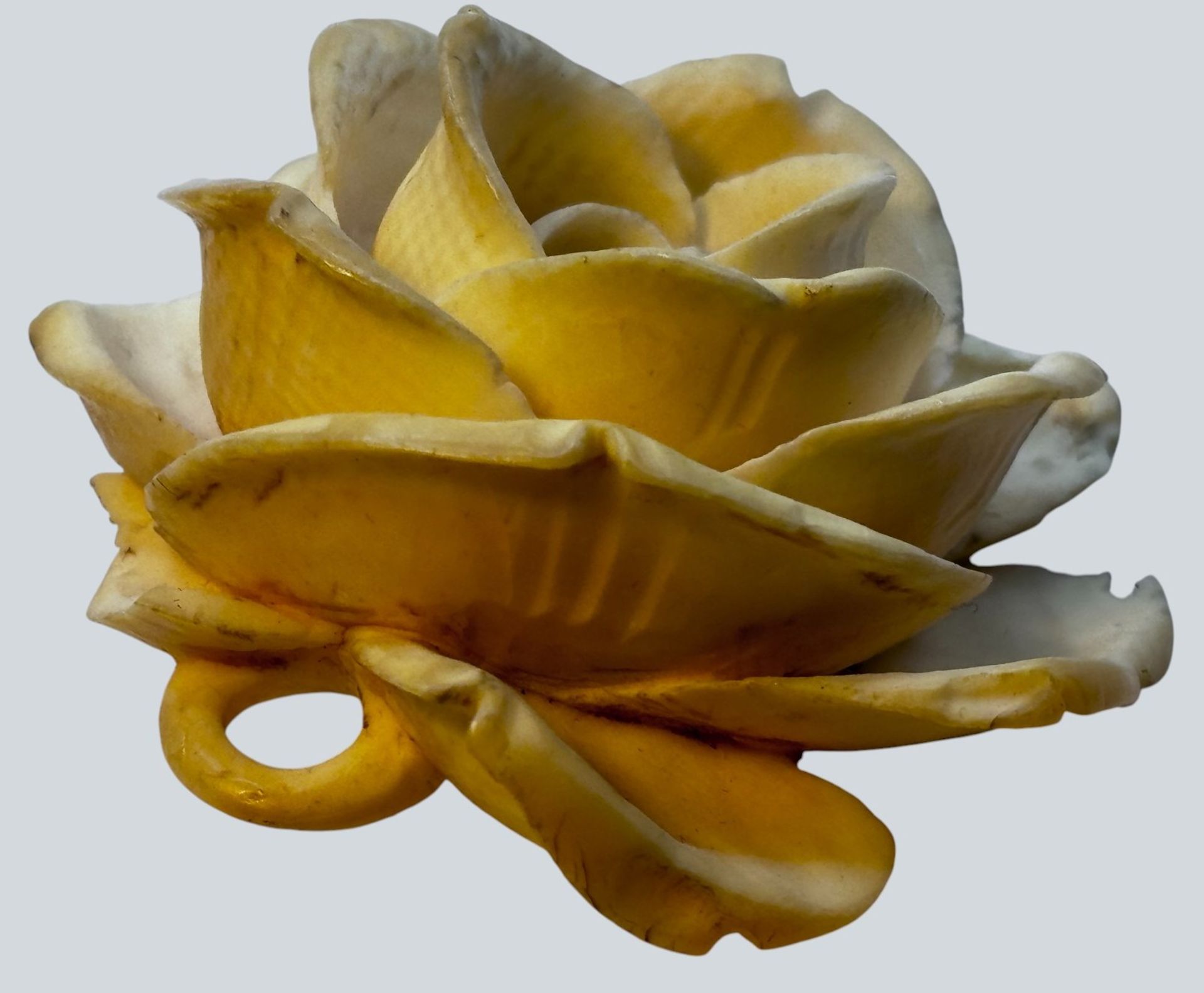 gr. Erbacher Rose, Anhänger bzw. Brosche,D-ca. 5 cm, 26 gr