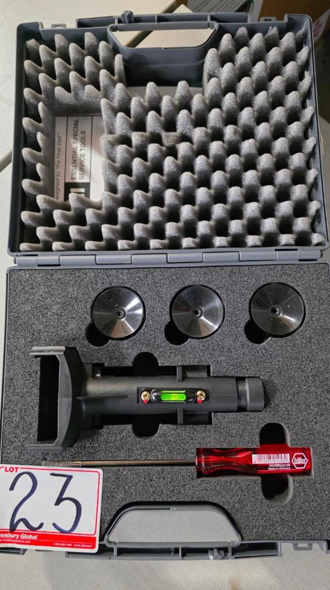 MILLER SPECIAL TOOLS ADAPTIVE SPEED CONTROL ALIGNMENT TOOL 10243 W/ CASE