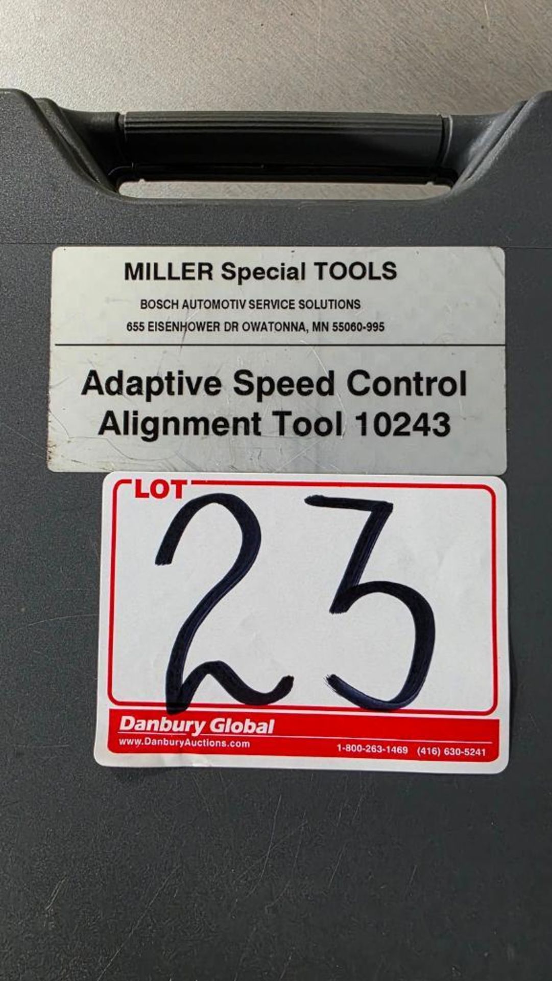 MILLER SPECIAL TOOLS ADAPTIVE SPEED CONTROL ALIGNMENT TOOL 10243 W/ CASE