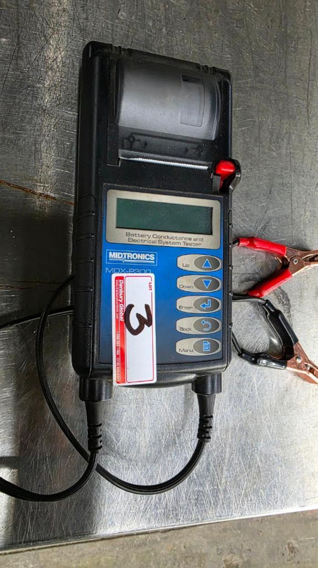 MIDTRONICS MDX-P300 BATTERY CONDUCTANCE AND ELECTRICAL SYSTEM TESTER