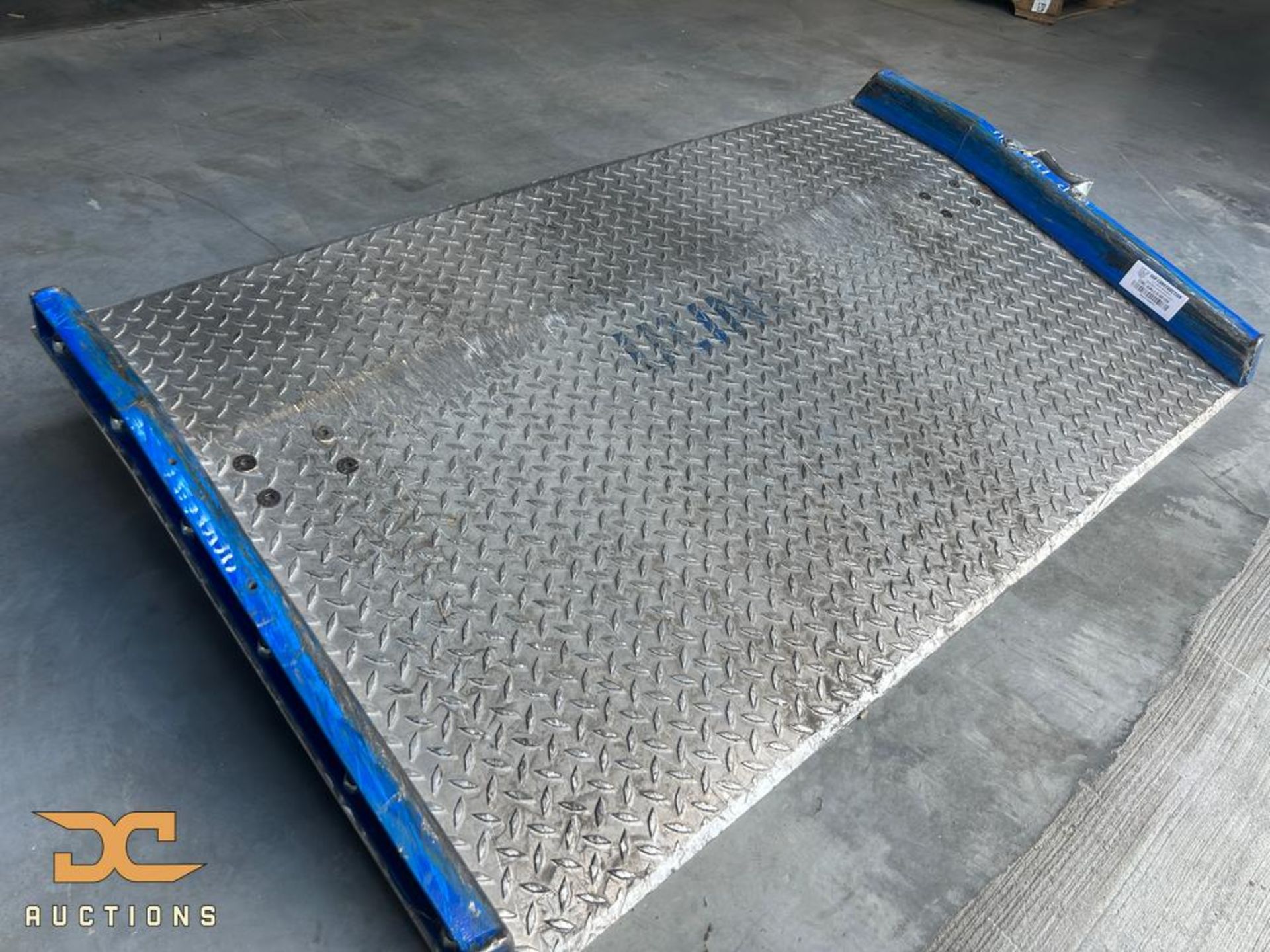 (2) Dock Ramps Make: Uline Model: AC6036-ULI Color: Blue Size: 72" x 18 ...