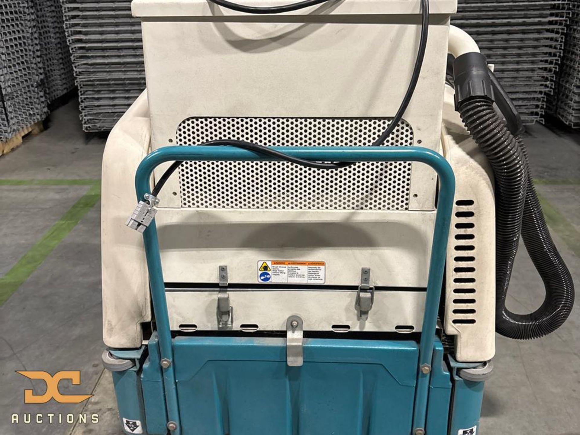 (1) Tennant 6100 Sub-Compact Ride on Floor Sweeper Make: Tennant Model ...