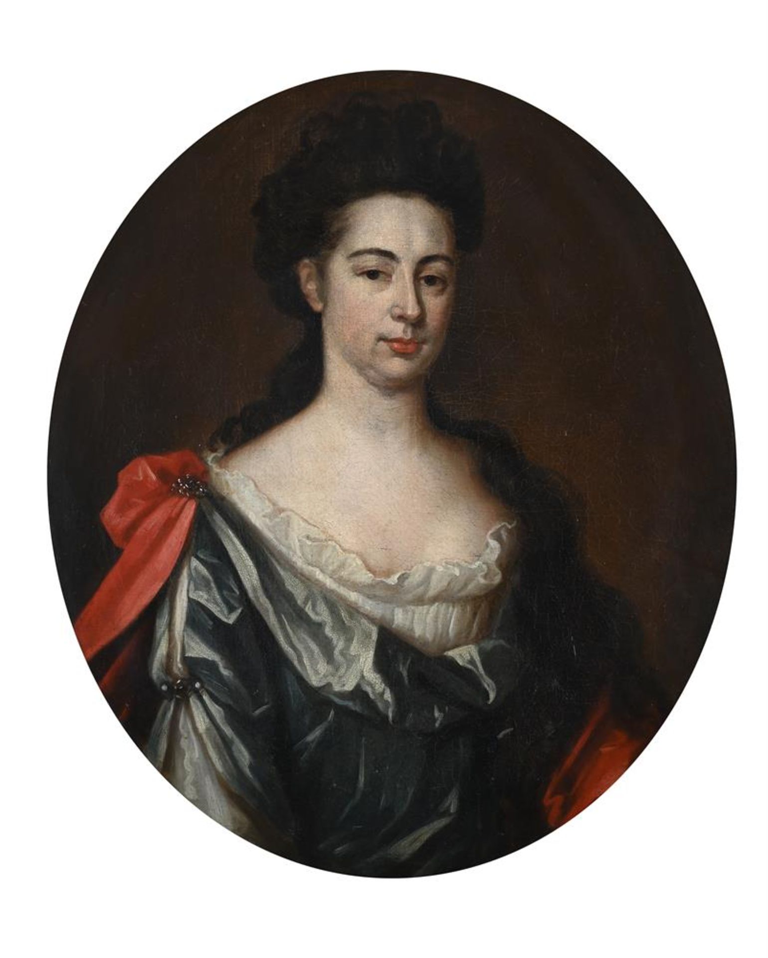 ENGLISH SCHOOL (18TH CENTURY) PORTRAIT OF A LADY, TRADITIONALLY ...