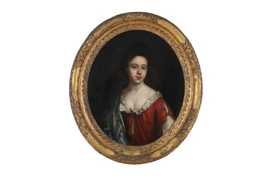 ENGLISH SCHOOL (18TH CENTURY) PORTRAIT OF A LADY, TRADITIONALLY ...