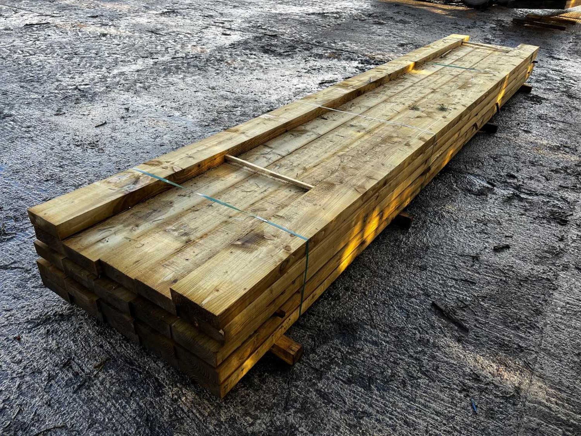 Tanalised Timber Lengths, 150 x 150 x 4800 (8 Of) Tanalised Timber ...