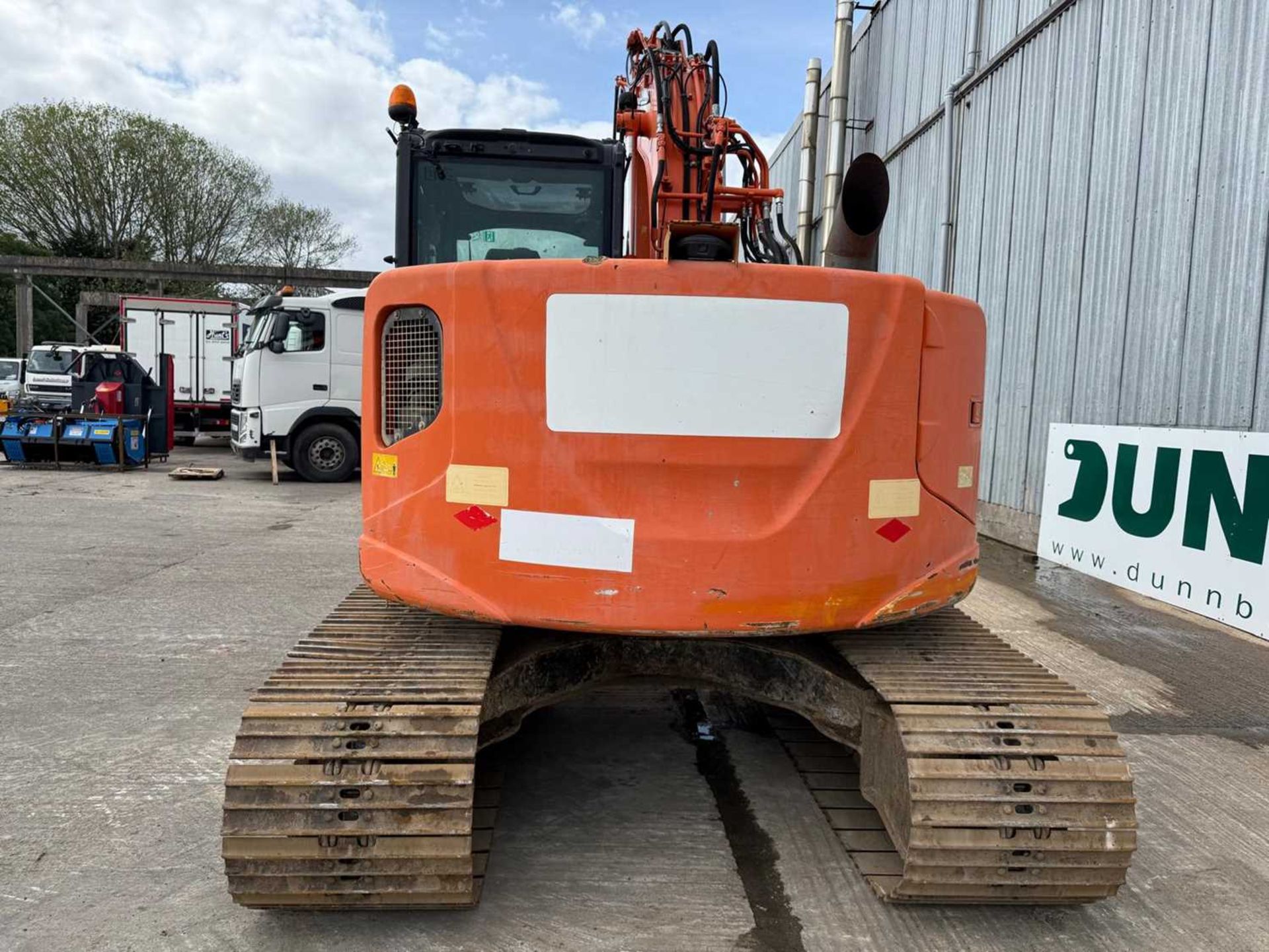2014 Hitachi ZX135US-5B With Blade, Hydraulic Quick Hitch, Piped, Rear ...