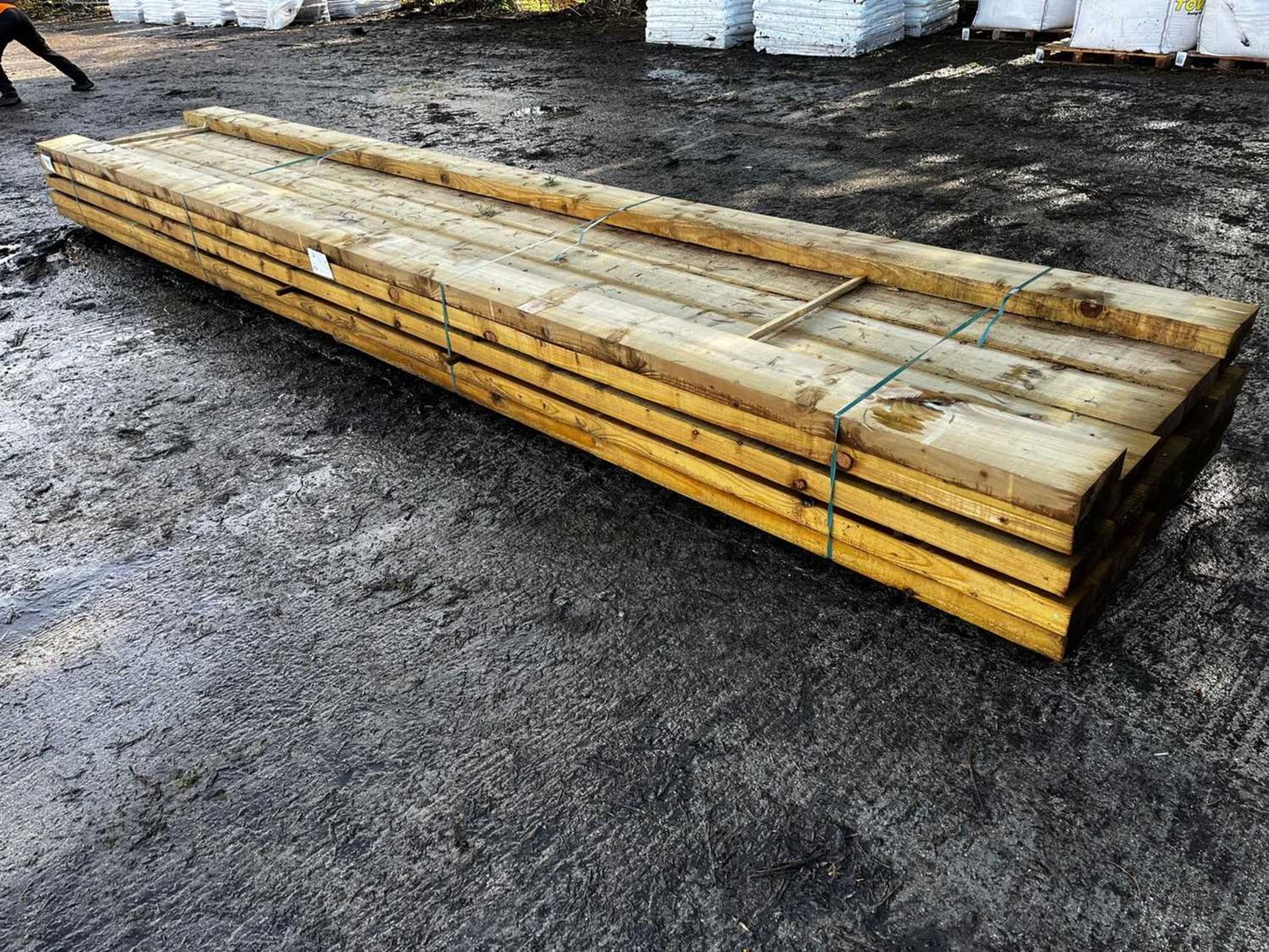 Tanalised Timber Lengths, 150 x 150 x 4800 (8 Of) Tanalised Timber ...