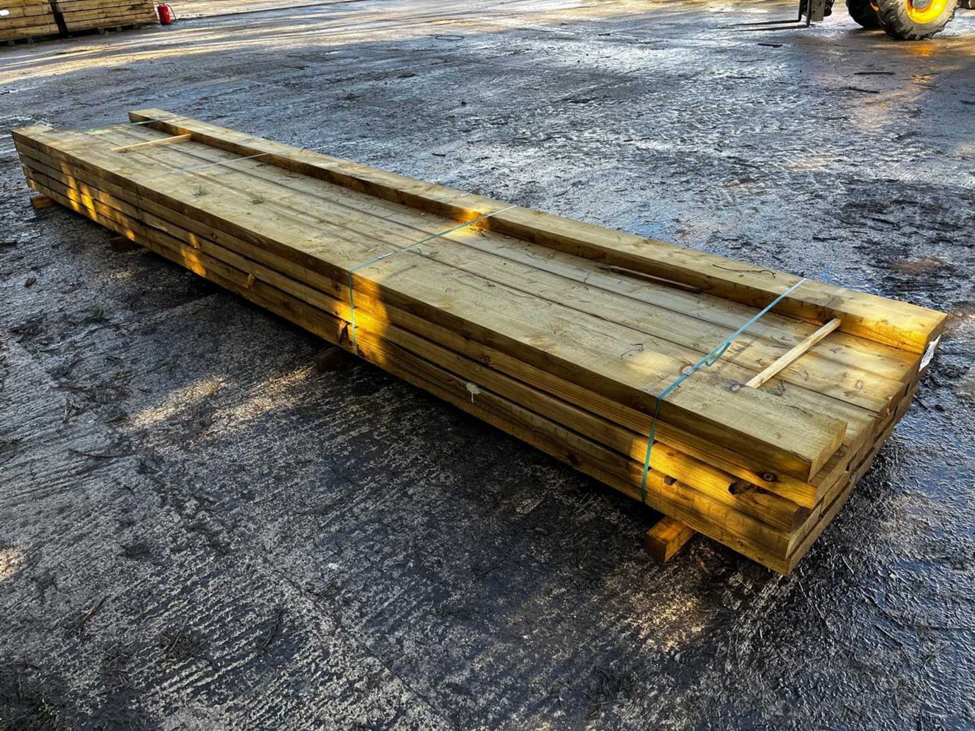 Tanalised Timber Lengths, 150 x 150 x 4800 (8 Of) Tanalised Timber ...