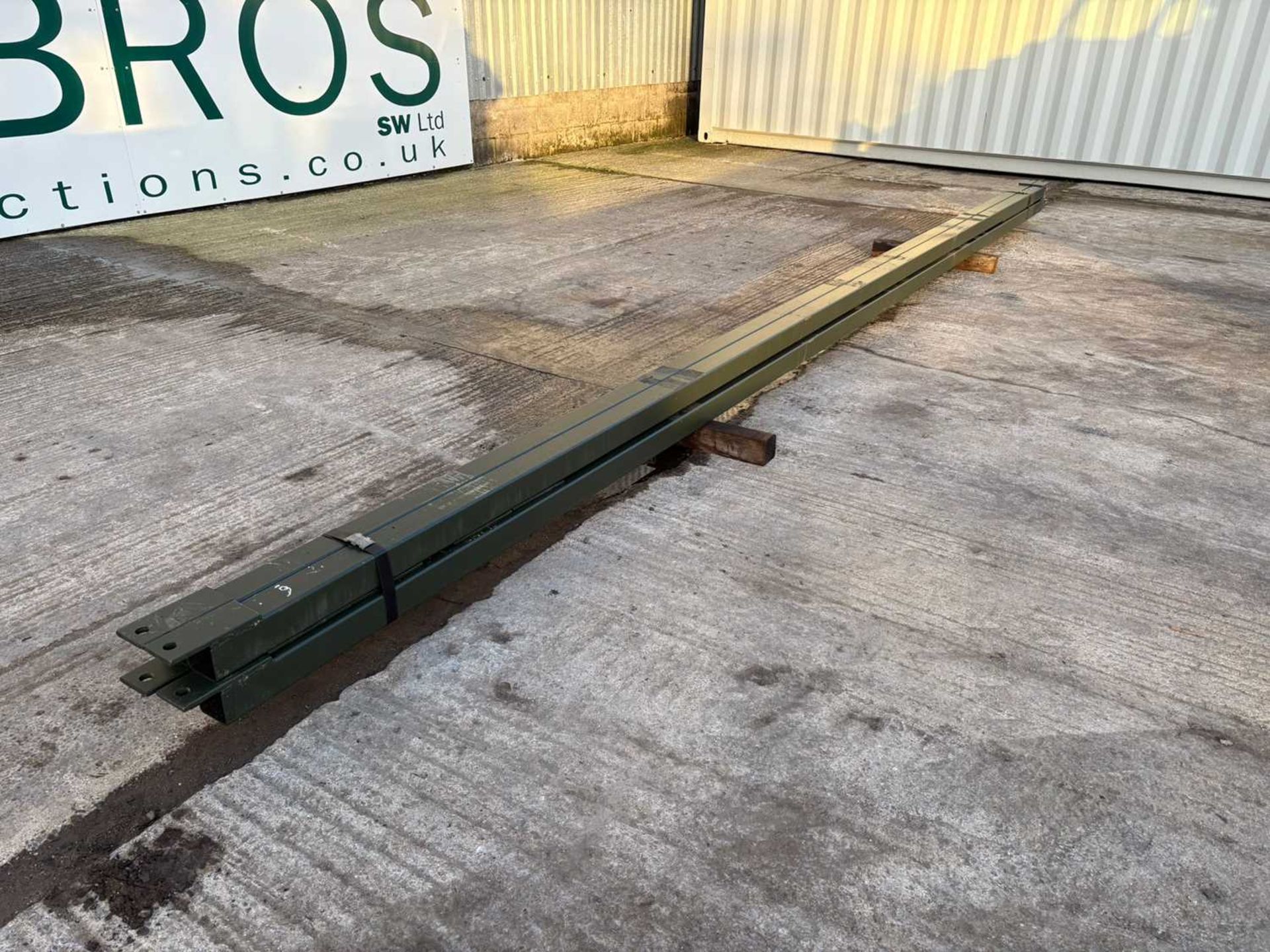 Steel Frame Building 100` x 30` x 15` , 5No 20` Bays 12 Degree Pitch ...