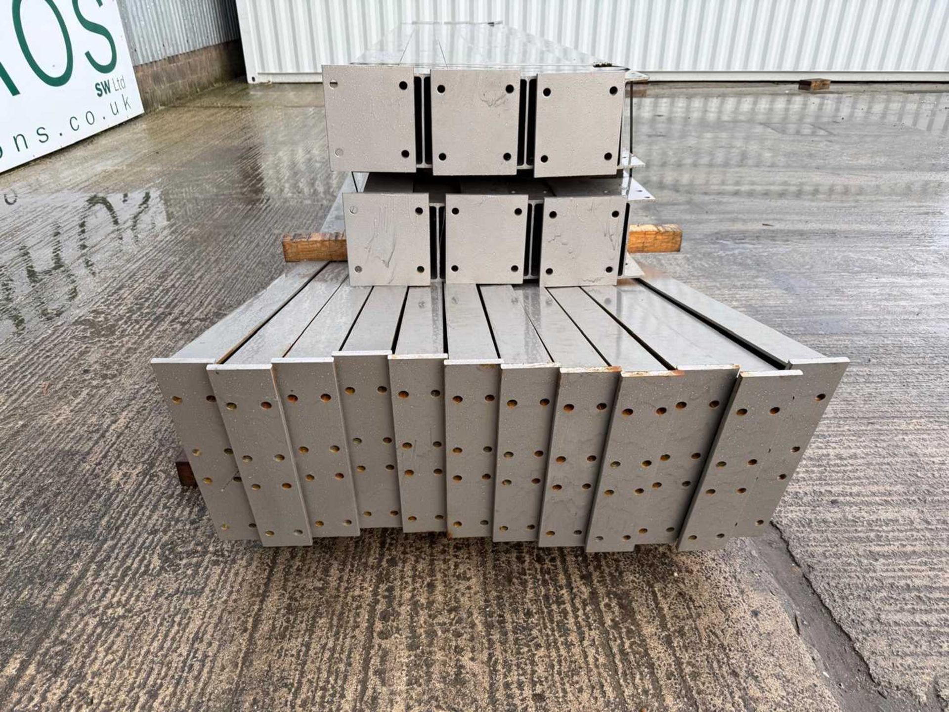 Steel Frame Building 100` x 40` x 16` , 5No 20` Bays 12 Degree Pitch ...