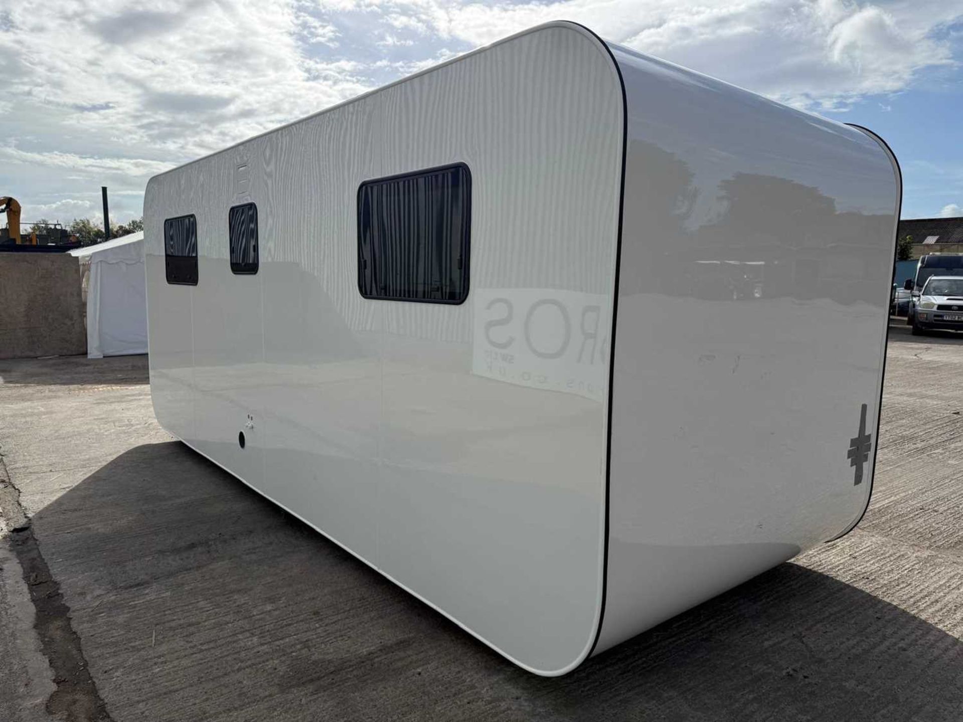 Unused 6M Prefab Cube Welfare Pod, Wash Room with Shower and Basin ...