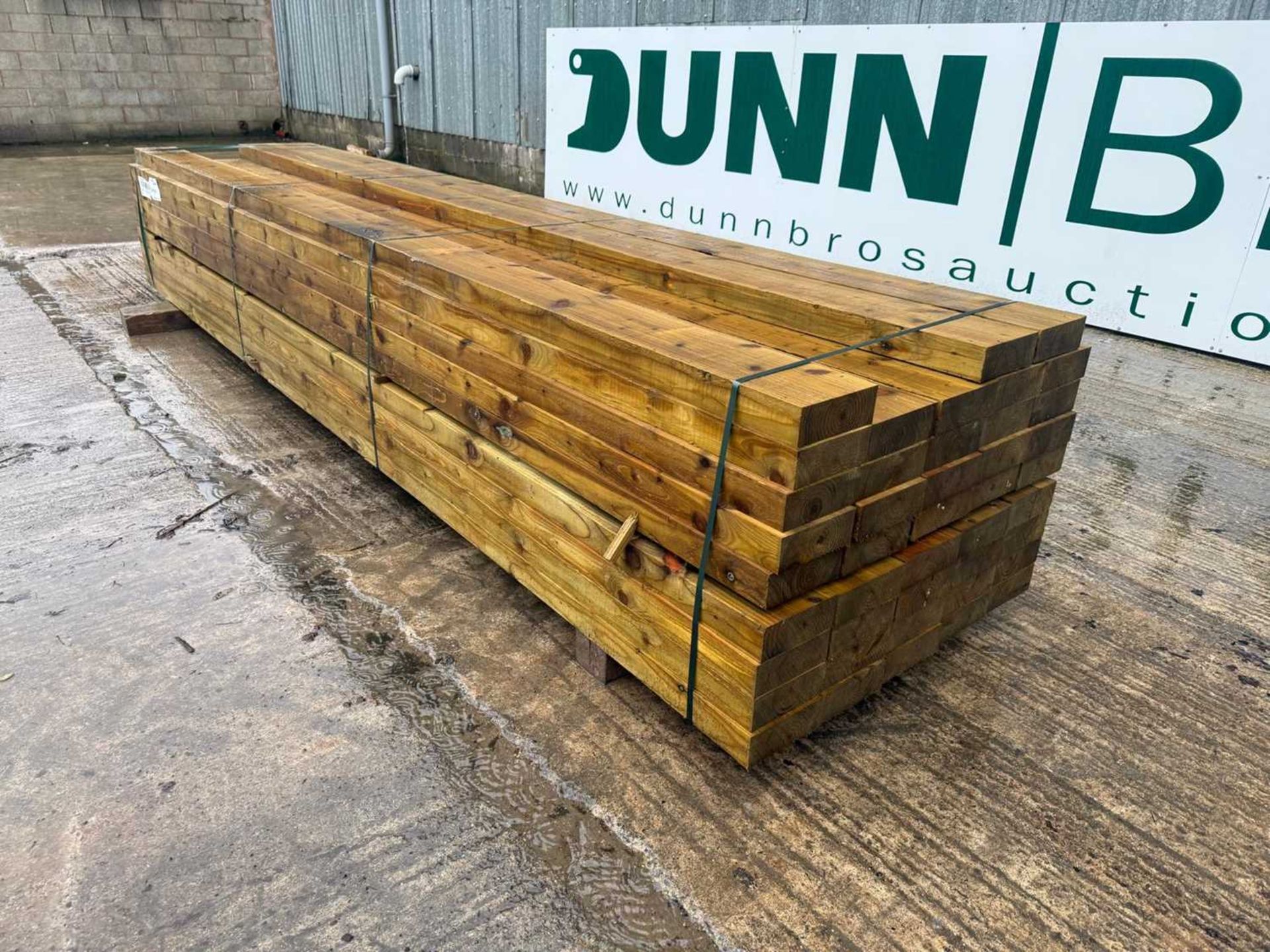 Graded C16 Tanalised Timber 75mm x 150mm x 4572mm (43 Of) Graded C16 ...