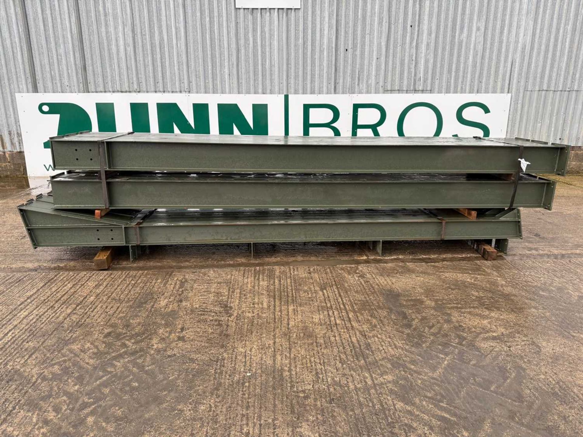 Steel Frame Building 100` x 30` x 15` , 5No 20` Bays 12 Degree Pitch ...