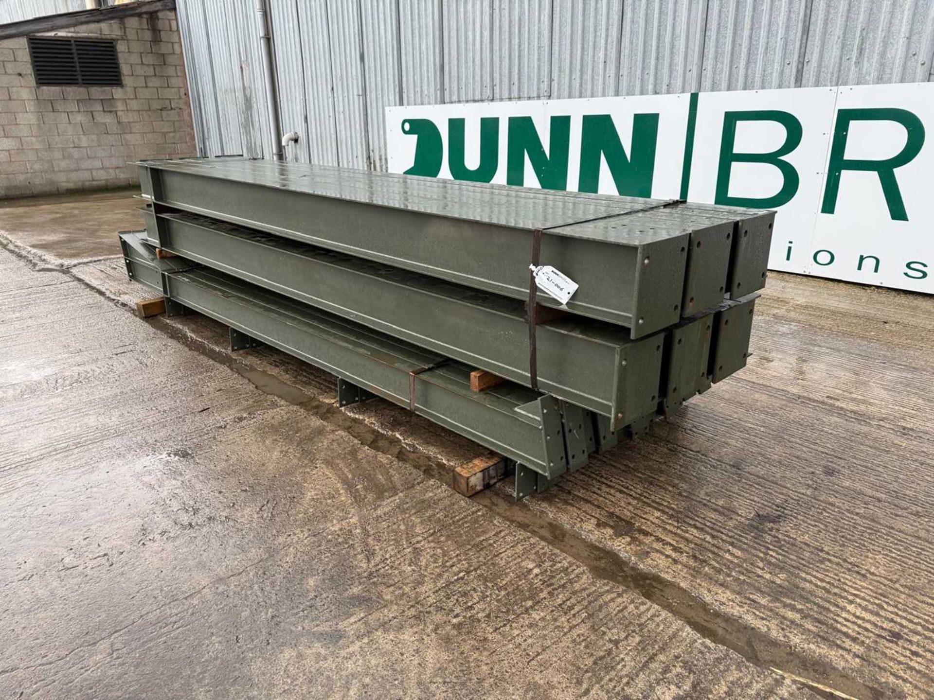Steel Frame Building 100` x 30` x 15` , 5No 20` Bays 12 Degree Pitch ...