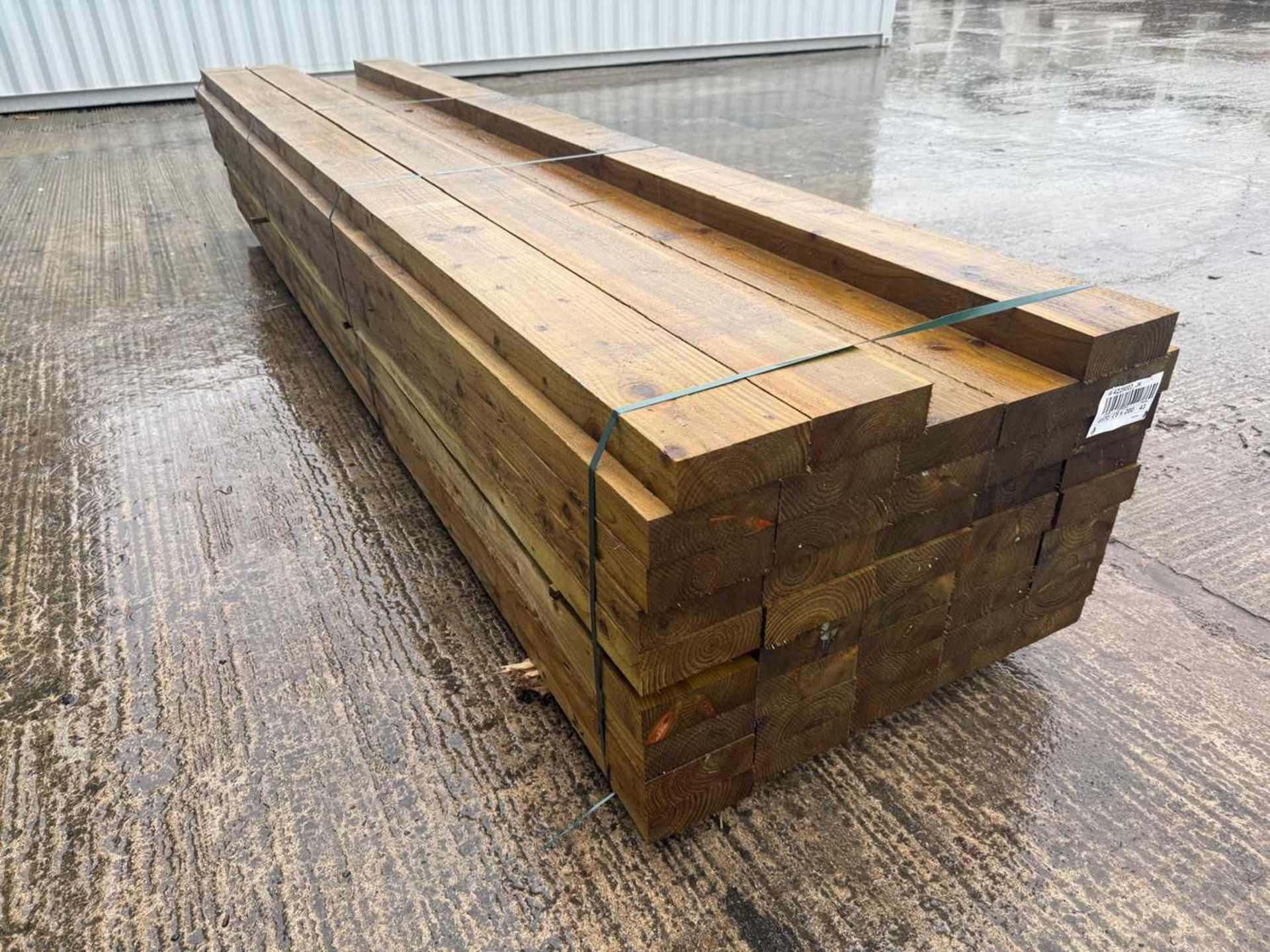 Graded C16 Tanalised Timber 75mm x 150mm x 4572mm (43 Of) Graded C16 ...