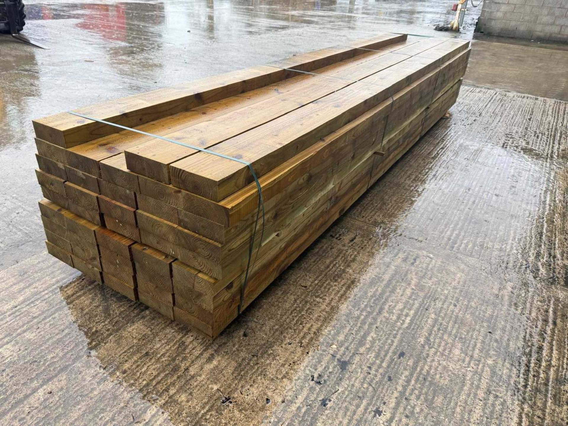 Graded C16 Tanalised Timber 75mm x 150mm x 4572mm (43 Of) Graded C16 ...
