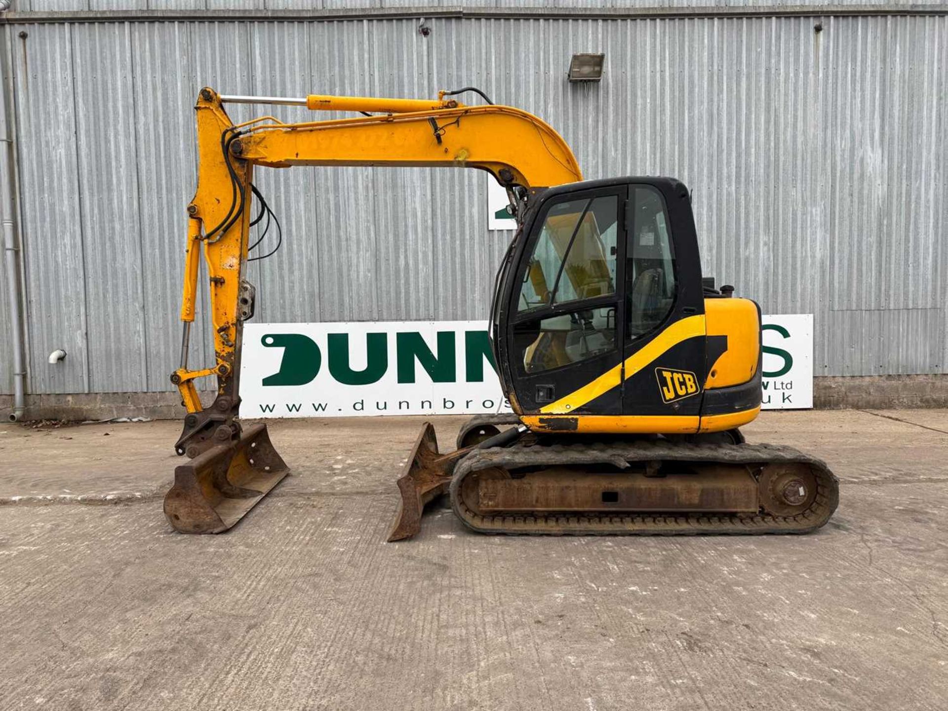 2001 JCB JZ70 Excavator With Rubber Tracks , Piped Hydraulic , Blade ...