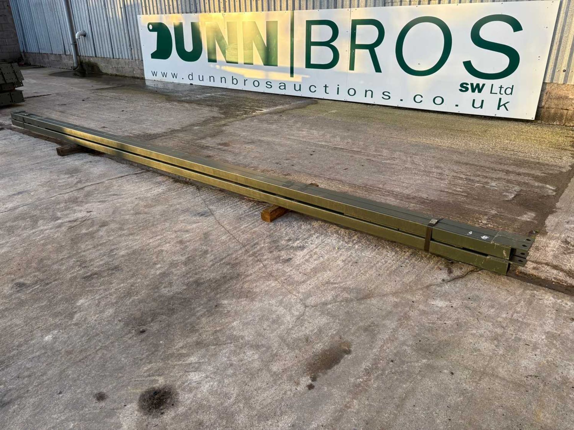 Steel Frame Building 100` x 30` x 15` , 5No 20` Bays 12 Degree Pitch ...