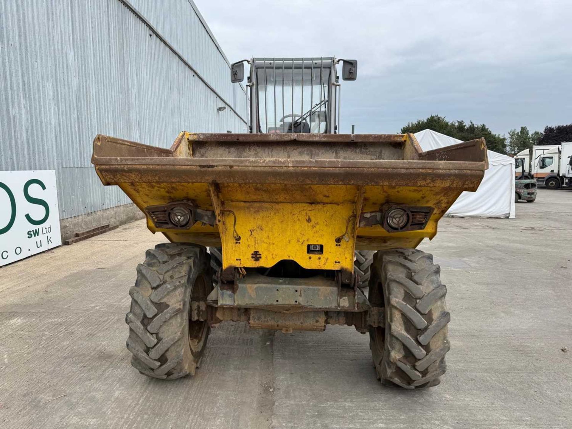 2016 Wacker Neuson DW60 6Ton 4WD Dumper, Enclosed Cab, Rear View Safety ...