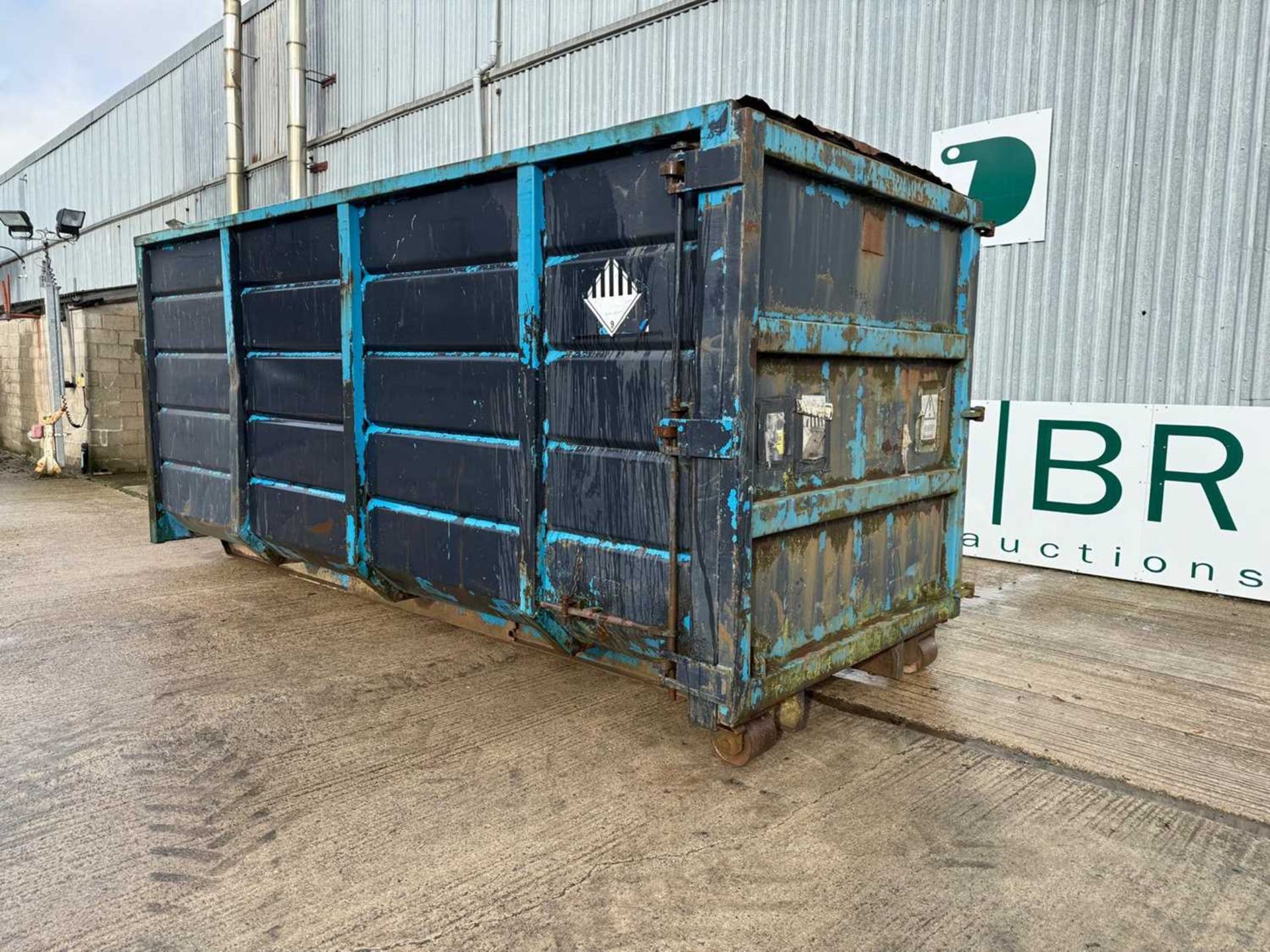 35 Yard Enclosed RORO Skip To Suit Hook Loader