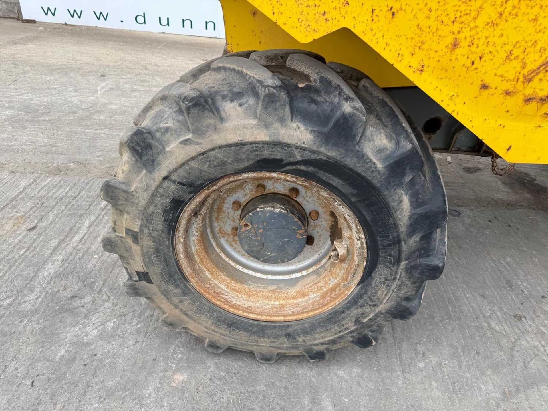 2016 Wacker Neuson DW60 6Ton 4WD Dumper, Enclosed Cab, Rear View Safety ...