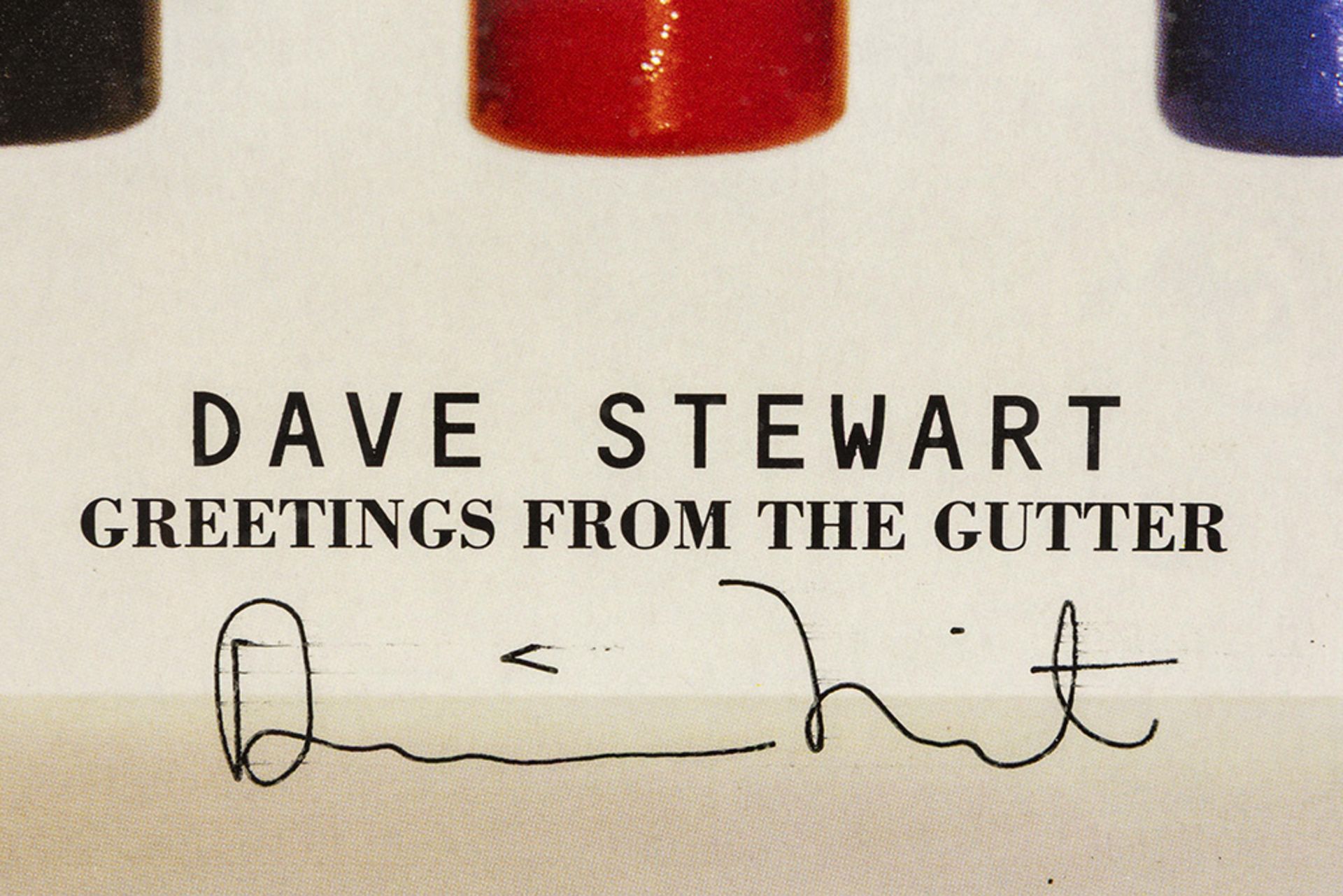 HIRST DAMIEN (° 1965)Damien Hirst hand signed LP cover for the ...