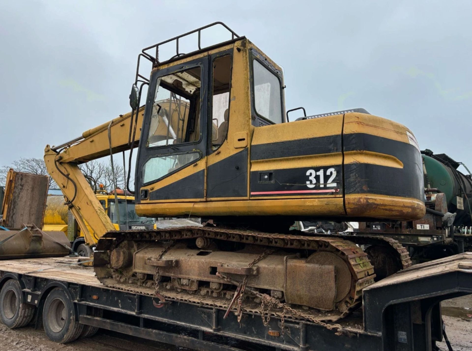 Caterpillar 312 Excavator Digger – For Parts / RepairModel: Caterpillar ...