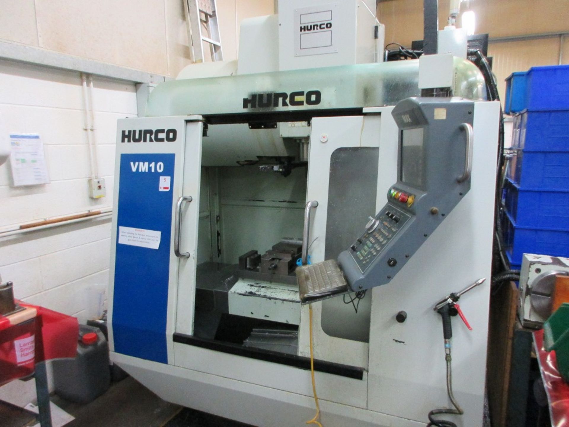 Hurco V10 vertical machining centre, serial no. H-VIE855 (2012), Max ...
