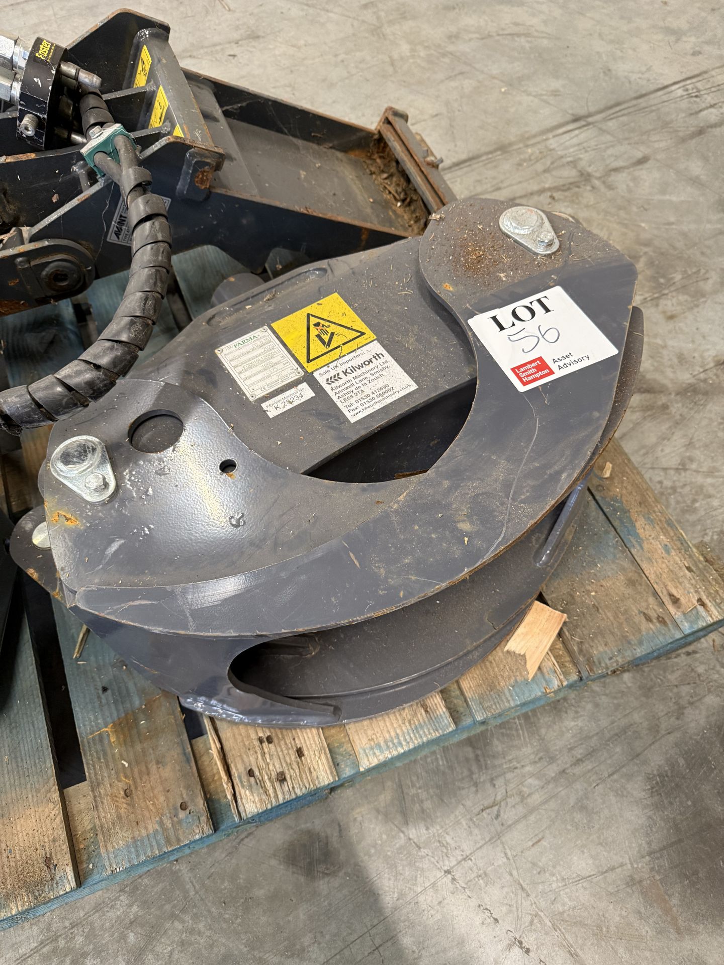 Farma 16016 timber grab (2020)Serial Number: F0001611200041Year of ...