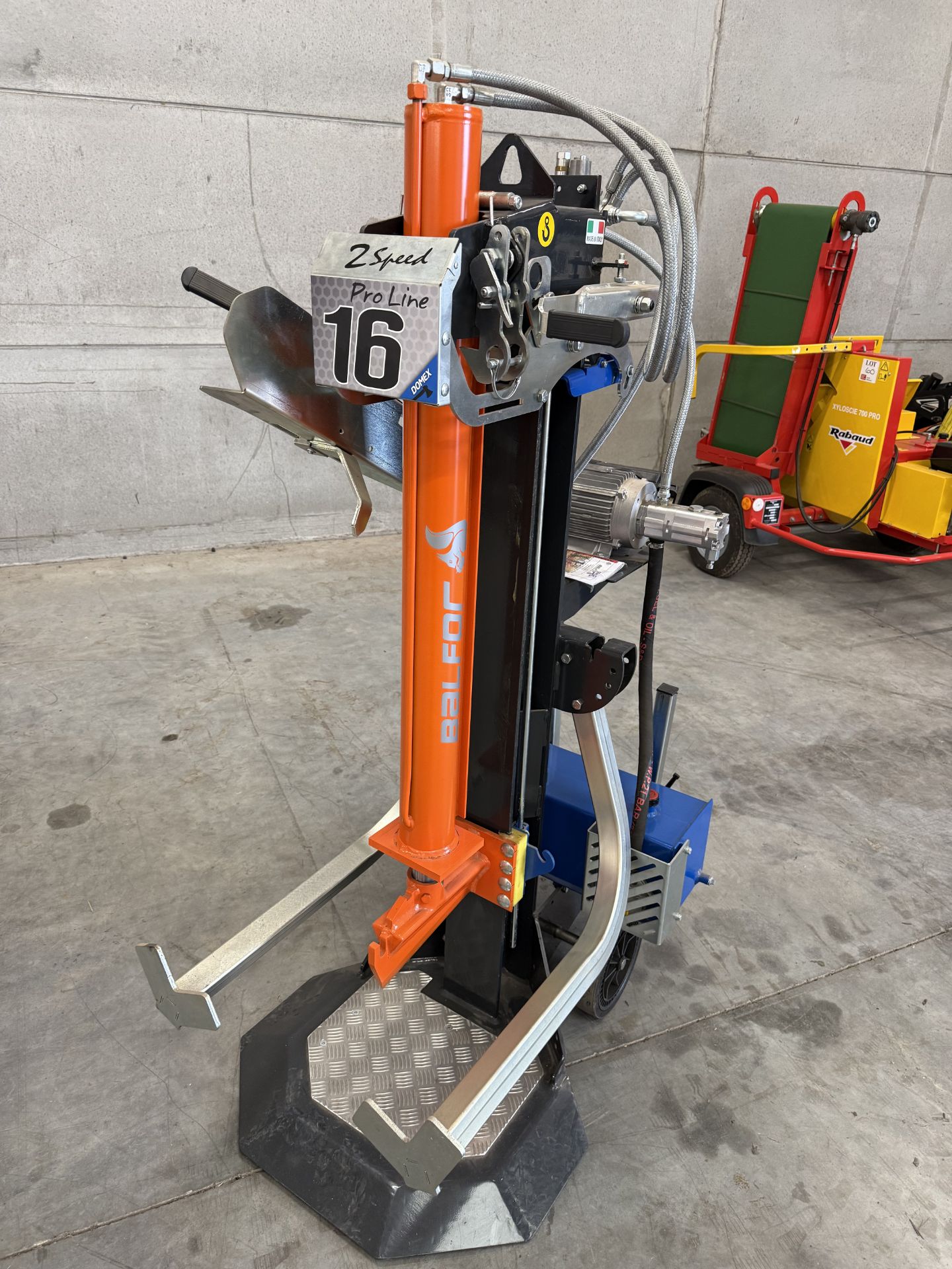 Balfor Proline 16 EM mobile log splitter (2022)Serial Number: 10783 ...