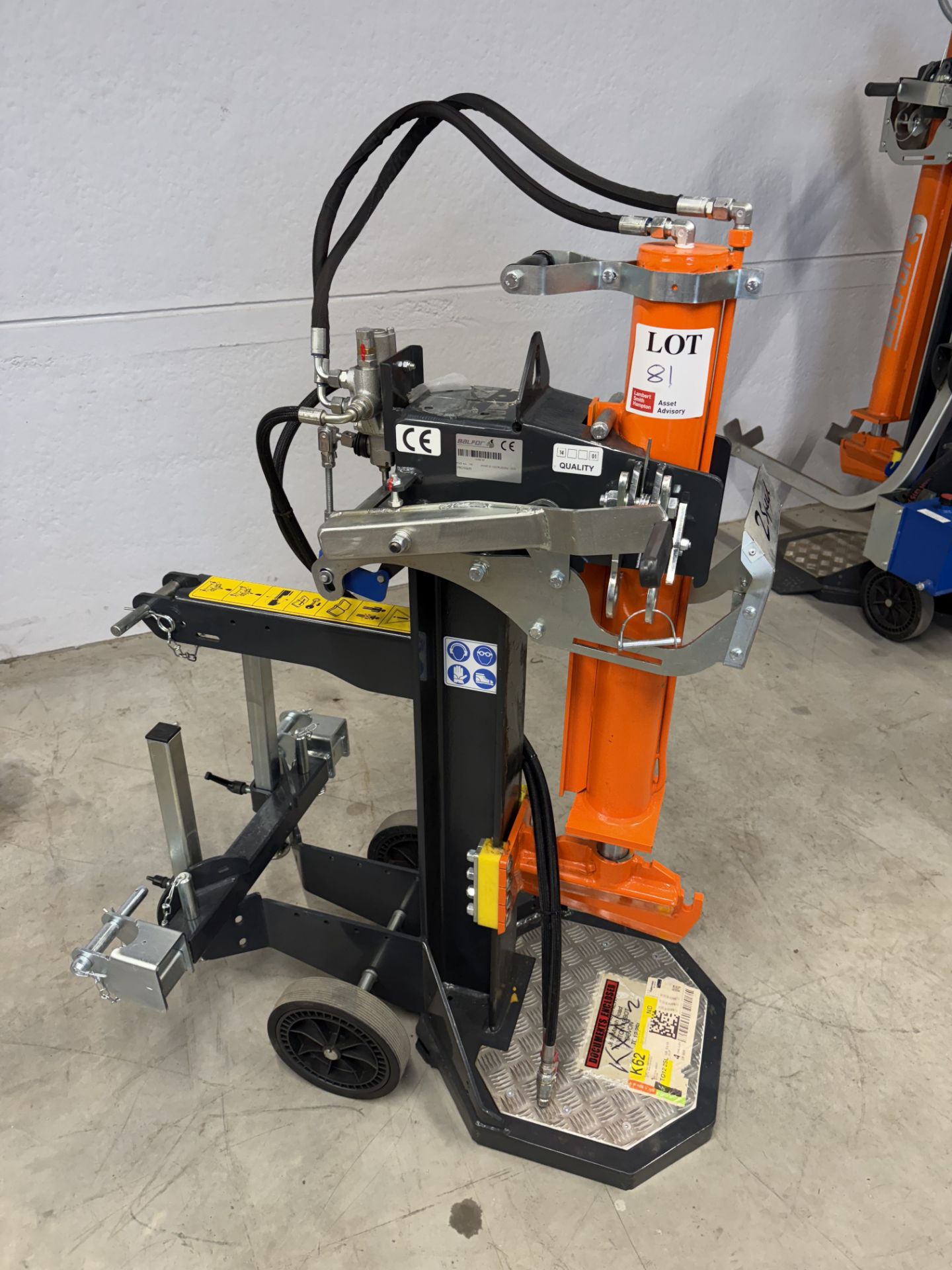 Balfor Proline 16 KPI mobile log splitter (2025)Serial Number: 10392 ...