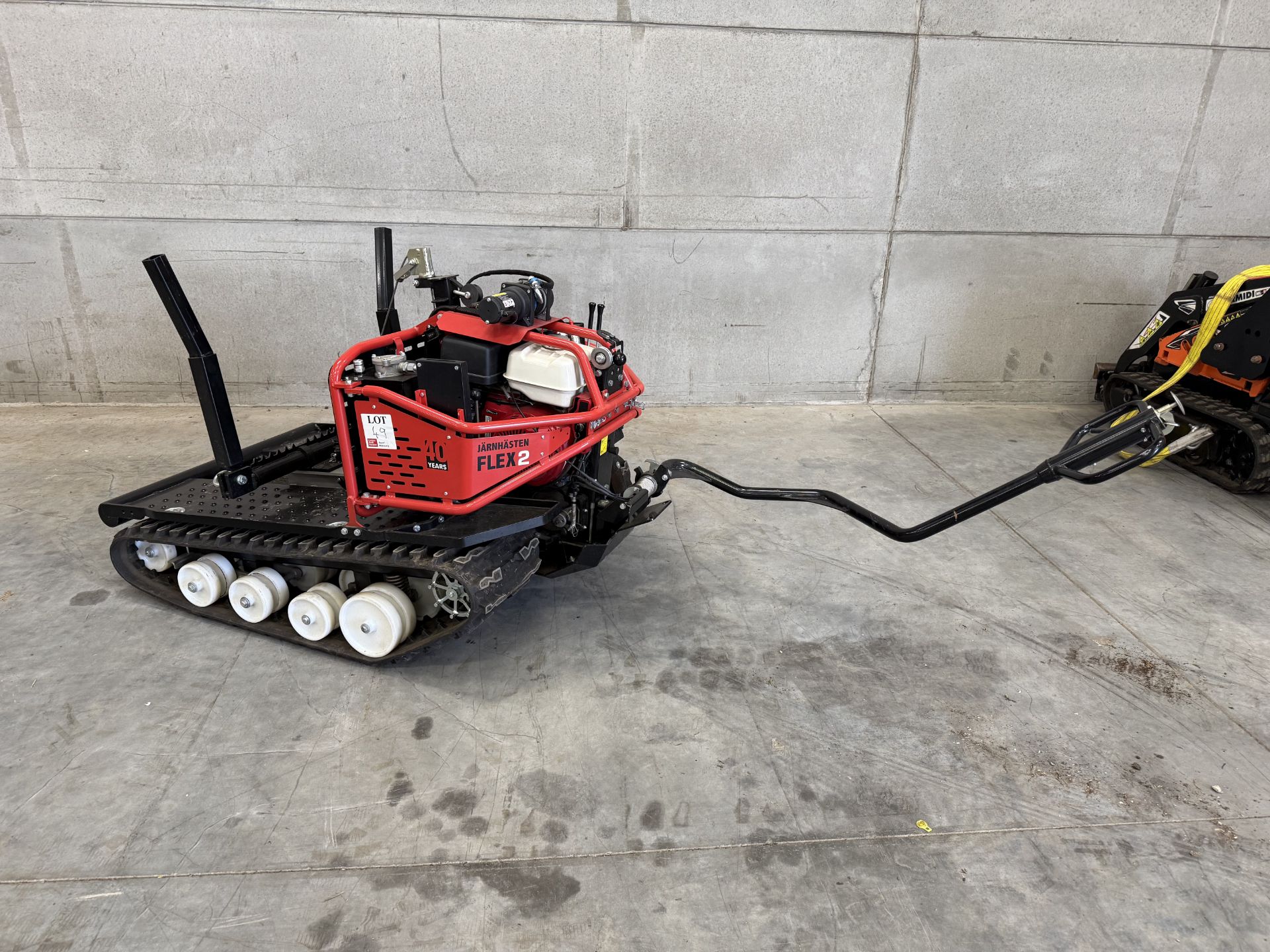 Lennartsfors AB Järnhästen Flex 2 tracked mini forwarder/dumper Serial ...