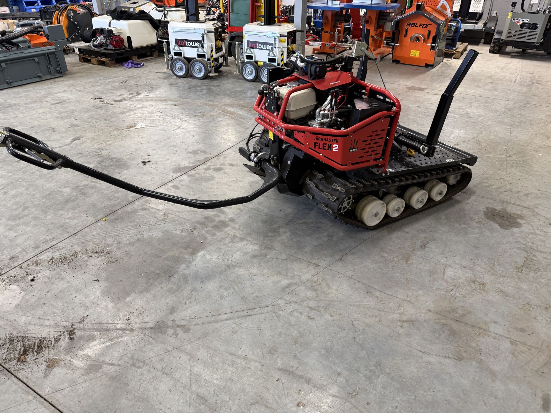 Lennartsfors AB Järnhästen Flex 2 tracked mini forwarder/dumper Serial ...
