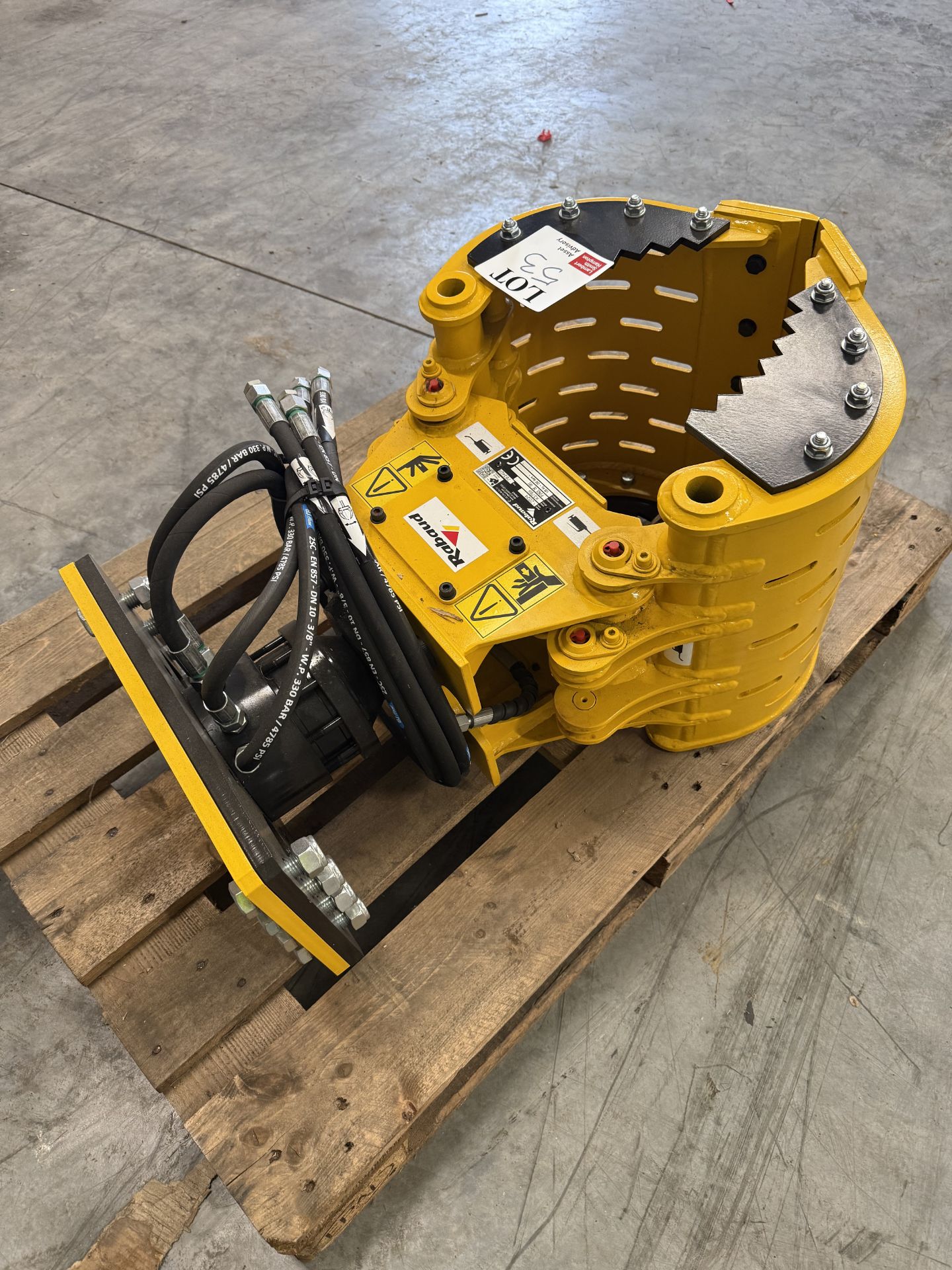 Rabaud timber selector grab and rotator attachment (2024)Serial Number ...