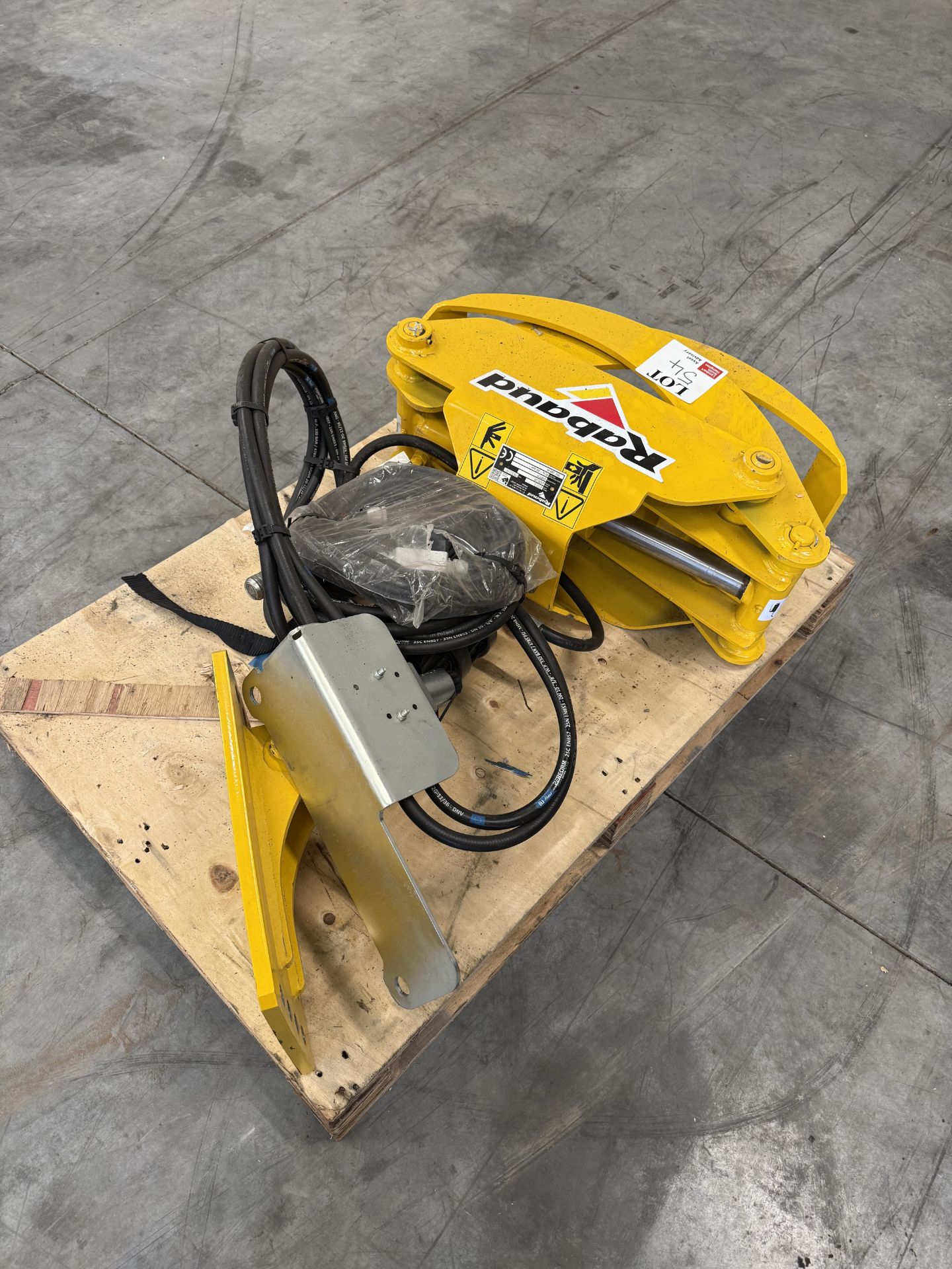 Rabaud 78301A timber grab and rotator attachment (2023)Serial Number ...