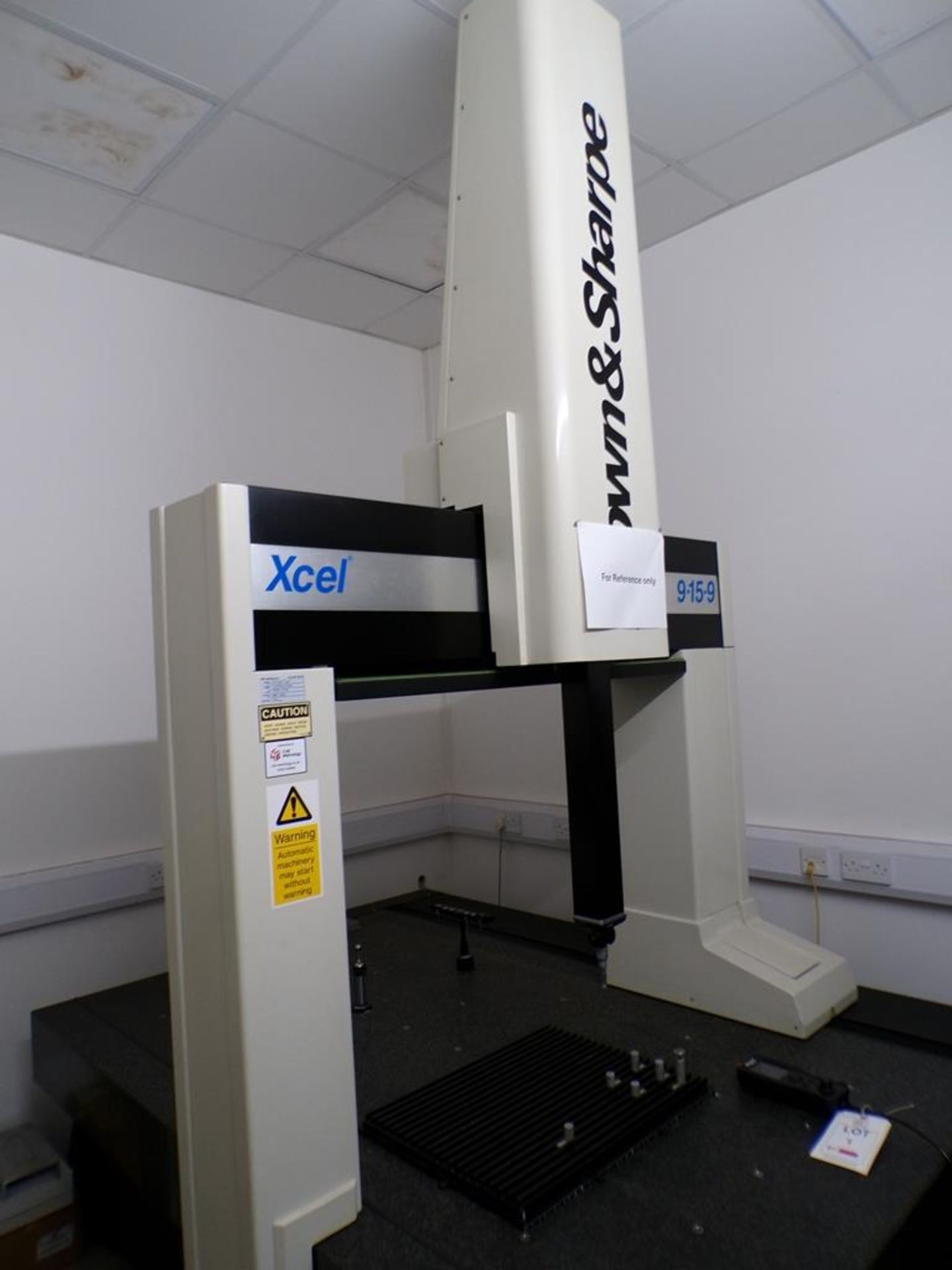 Brown & Sharpe Xcel 9-15-9 CMM machine, Deva electronic remote control ...