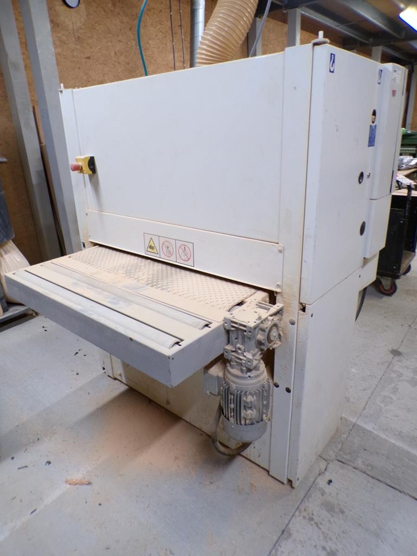 SCM Scandya 1S through feed drum sander, model I/S CS 95, serial no. AB ...