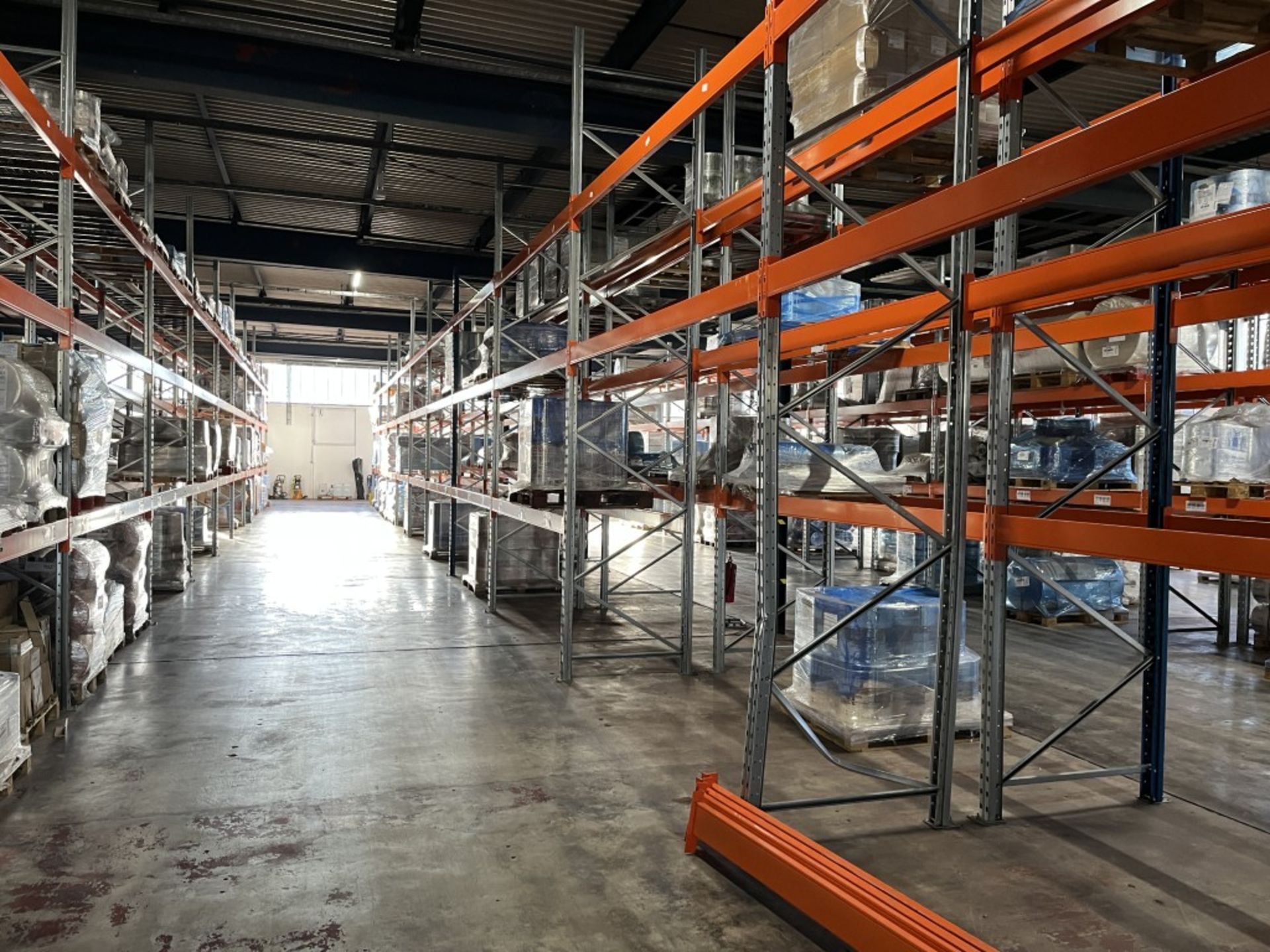 39 bays of PSS pallet racking Additional Information:Comprising; 42 ...
