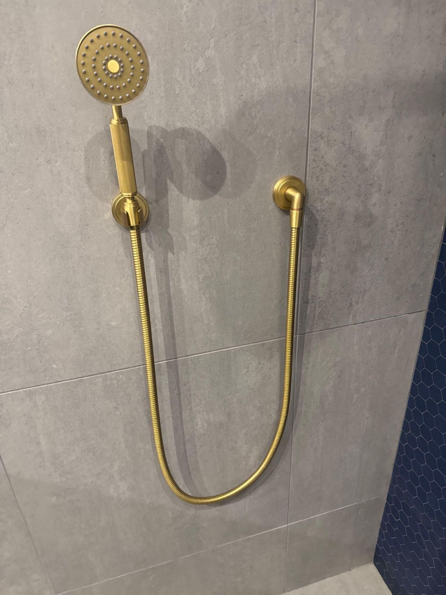 Haus Twin headed shower hoods with hand held shower unit and hidden ...