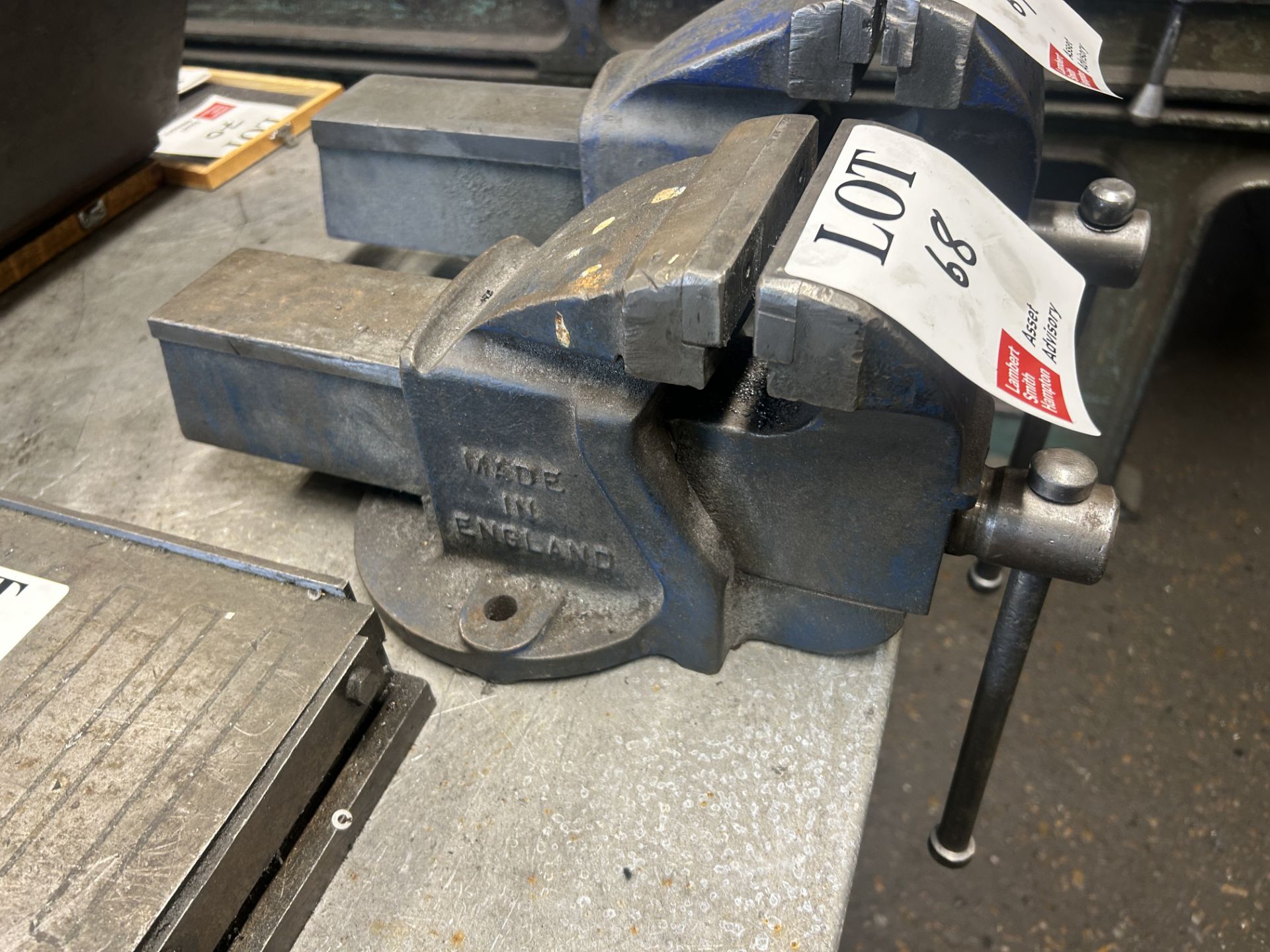 Record benchtop vice no.4