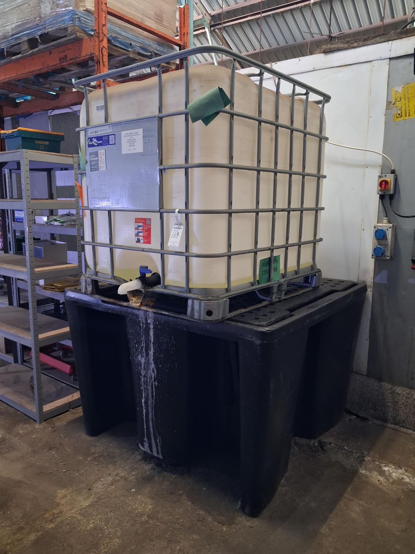 IBC and bunded barrel stand