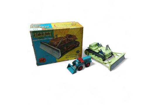 Corgi Toys 1102 Euclid TC-12 Tractor With Dozer Blade, in light green ...