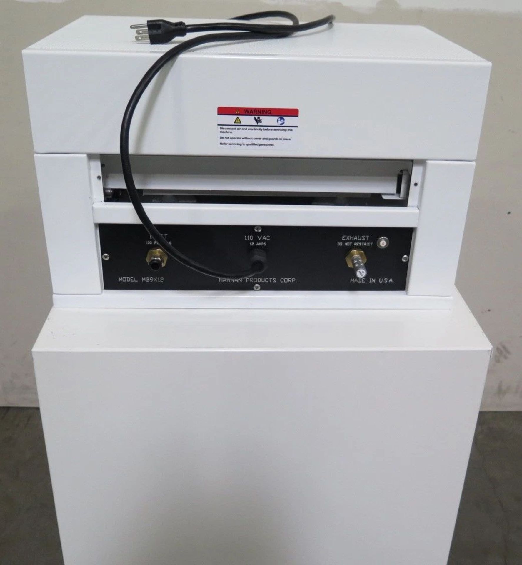 Hannan Med Pack Automatic Medical Blister / Tray Heat Sealer MB9X12 Dies