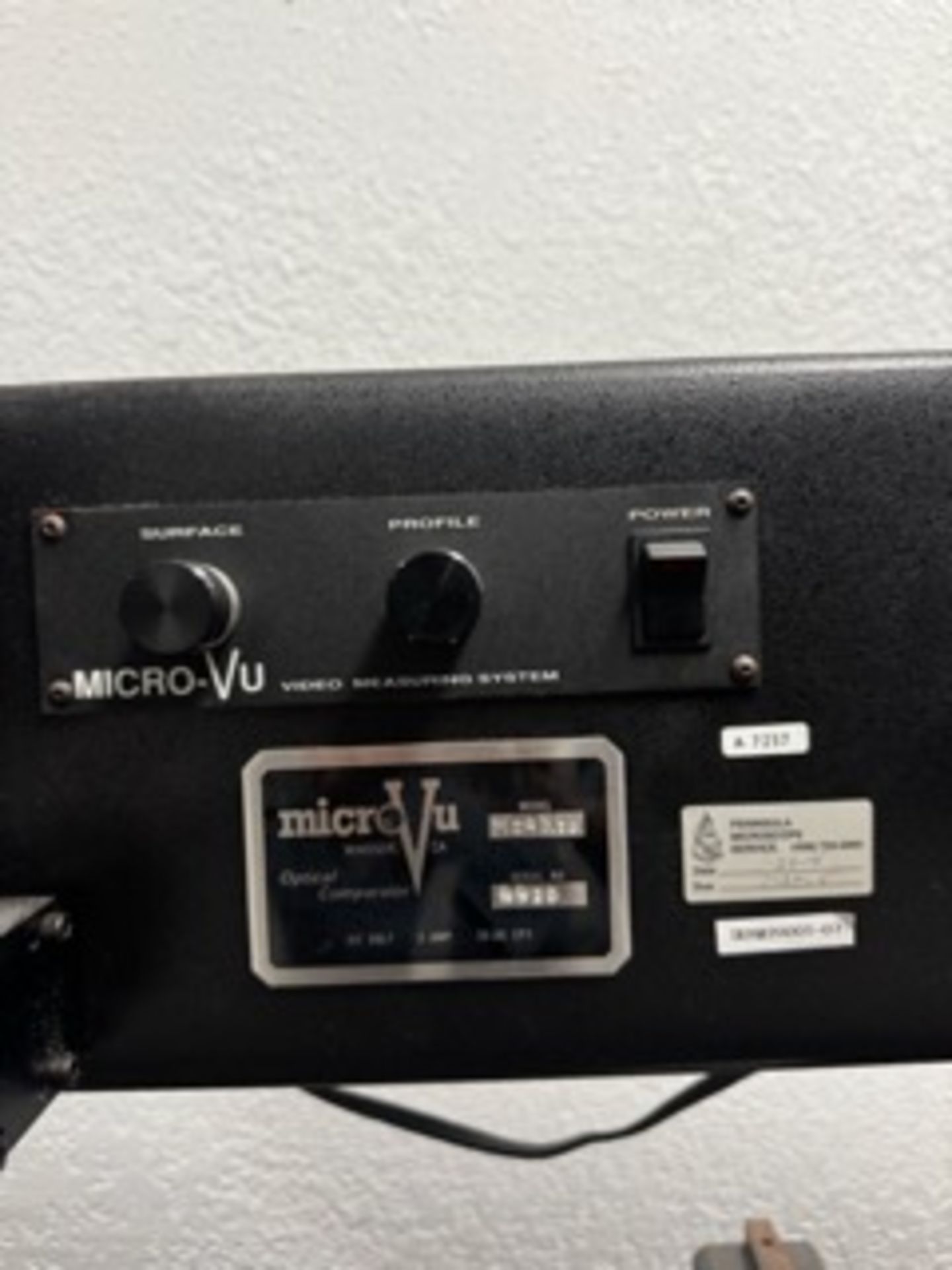Micro Vu M24X13 Manual Matrix Video Measuring System SN 4416 | Assets ...