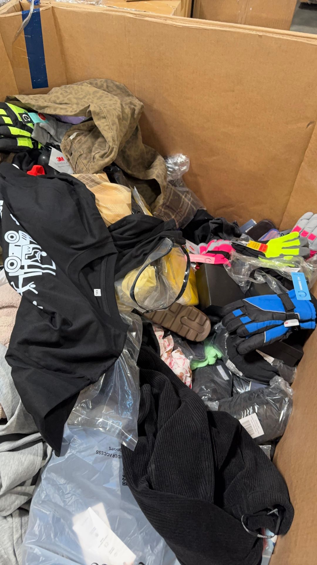 Clothing: 3M insulated, boots, Adidas, no boundaries, quints, David ...