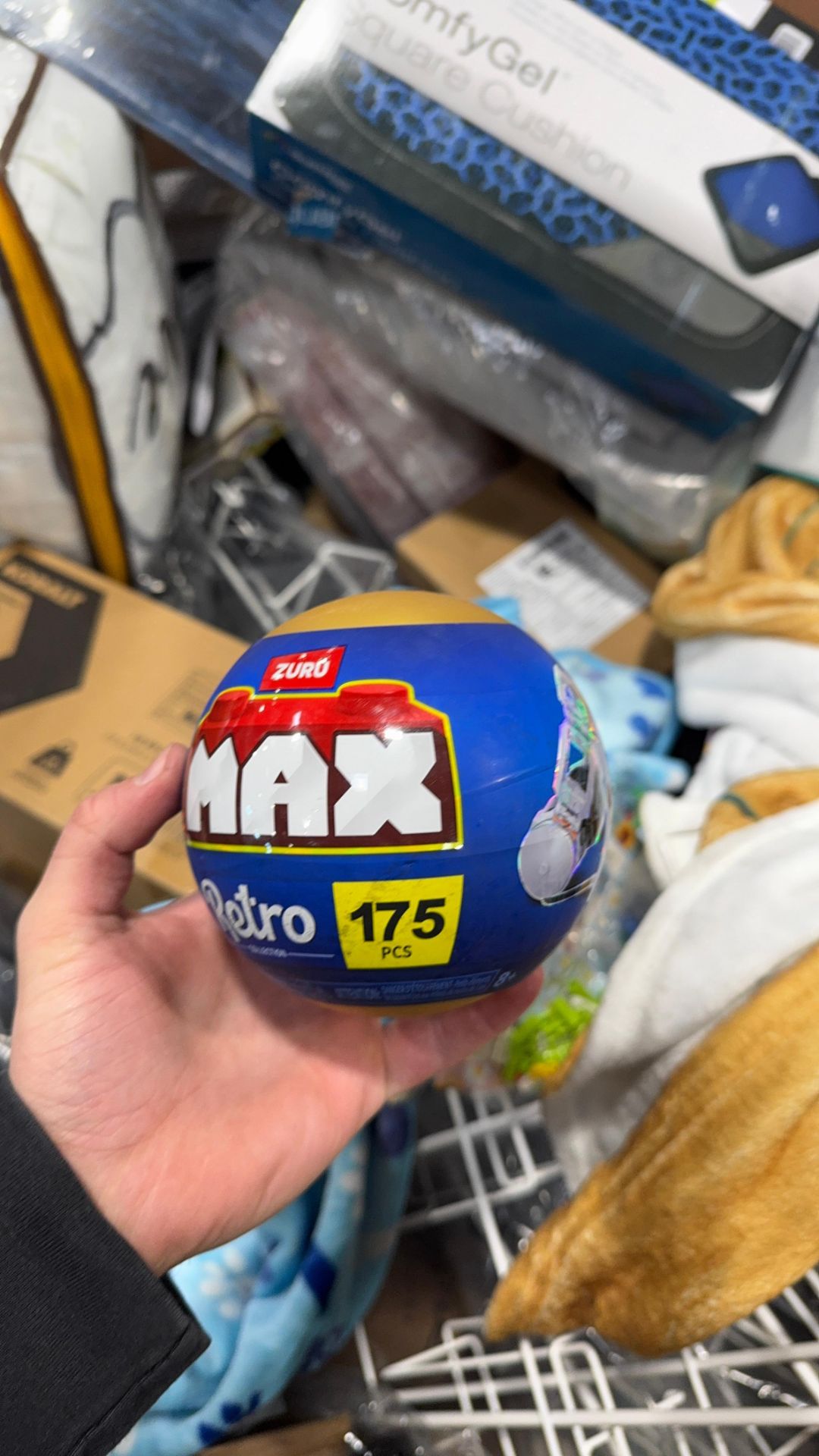 PUR water filter, toys, home goods, fiited sheets, and more