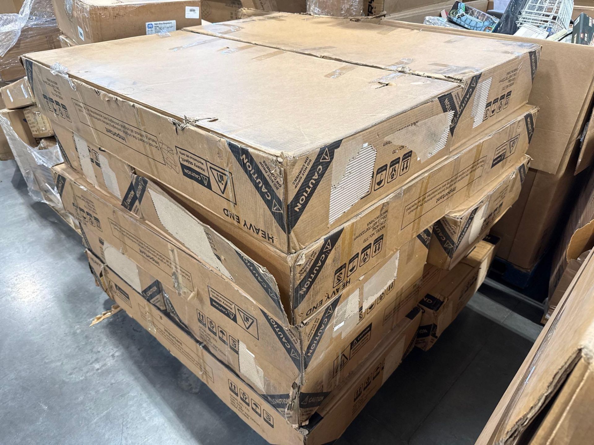 Pallet of treadmills approximately 10 T70