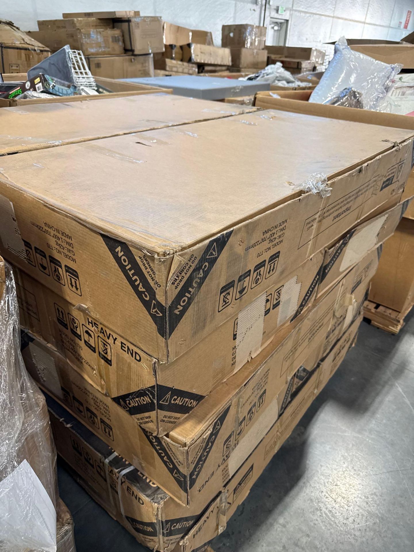 Pallet of treadmills approximately 10 T70