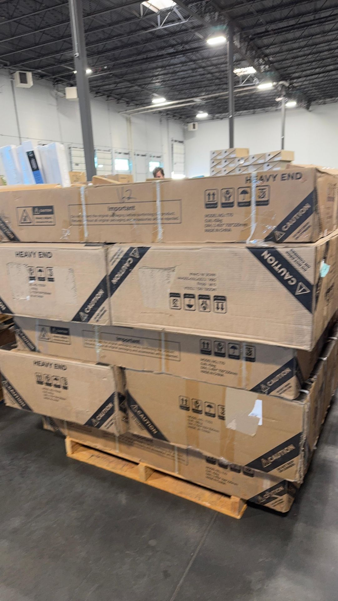 Pallet of treadmills T703, T532A, T70